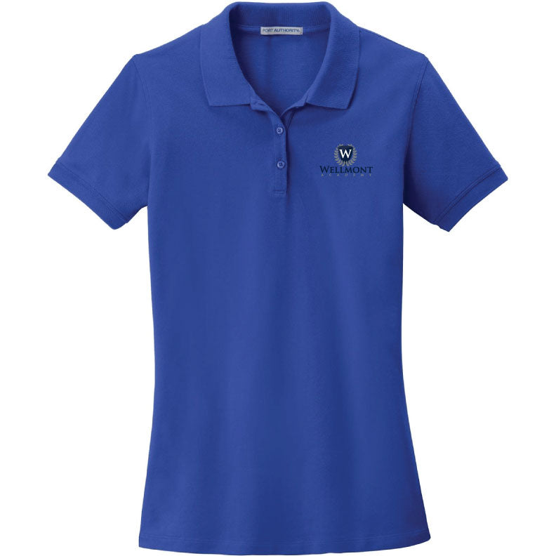 Wellmont Academy Ladies' Short Sleeve Polo – Dixie K Designs