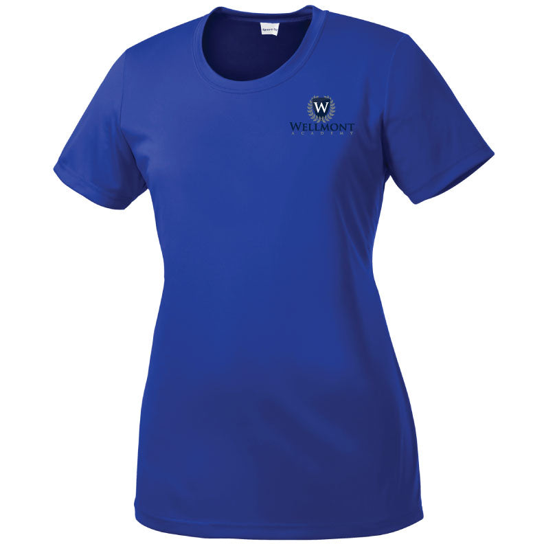 Wellmont Academy Ladies' Short Sleeve DriFit T-shirt – Dixie K Designs